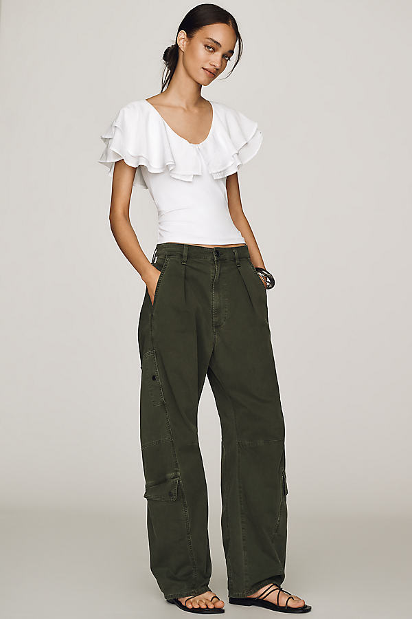 ANTHROPOLOGIE By Anthropologie Flutter Top